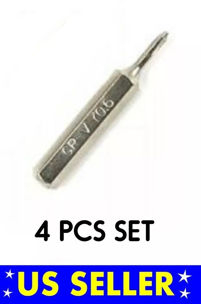 4PC Y000 Tri Point Y0.6 micro Screwdriver Bits for iPhone 7 8 XS XR Hex ...