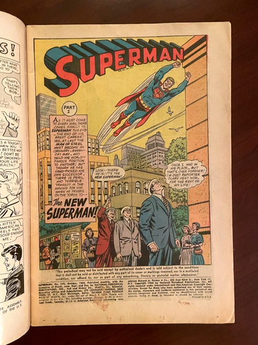 Superman #172 (DC Comics 1964) New Superman Silver Age Curt Swan 5.5 FN ...