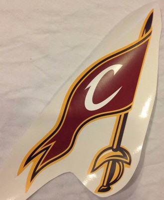 Cleveland Cavaliers Sign Logo poster 20.5" x 12" Fathead Vinyl Wall ...