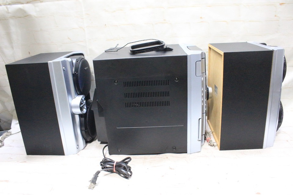 Sony MHC-GX250 Mini Hi-Fi Shelf Stereo System Radio CD Changer tape ...