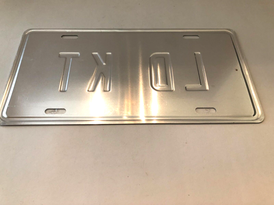 LICENSE PLATE LOUISIANA LD KT FLAT PLATE LIVING DONOR KIDNEY TRANSPLANT ...