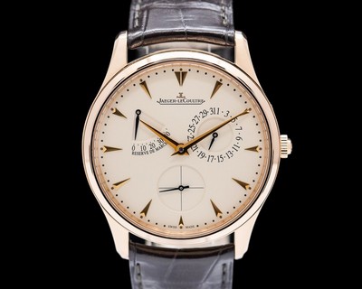 Jaeger LeCoultre Q1372520 Master Ultra Thin Réserve de Marche 18K Rose ...