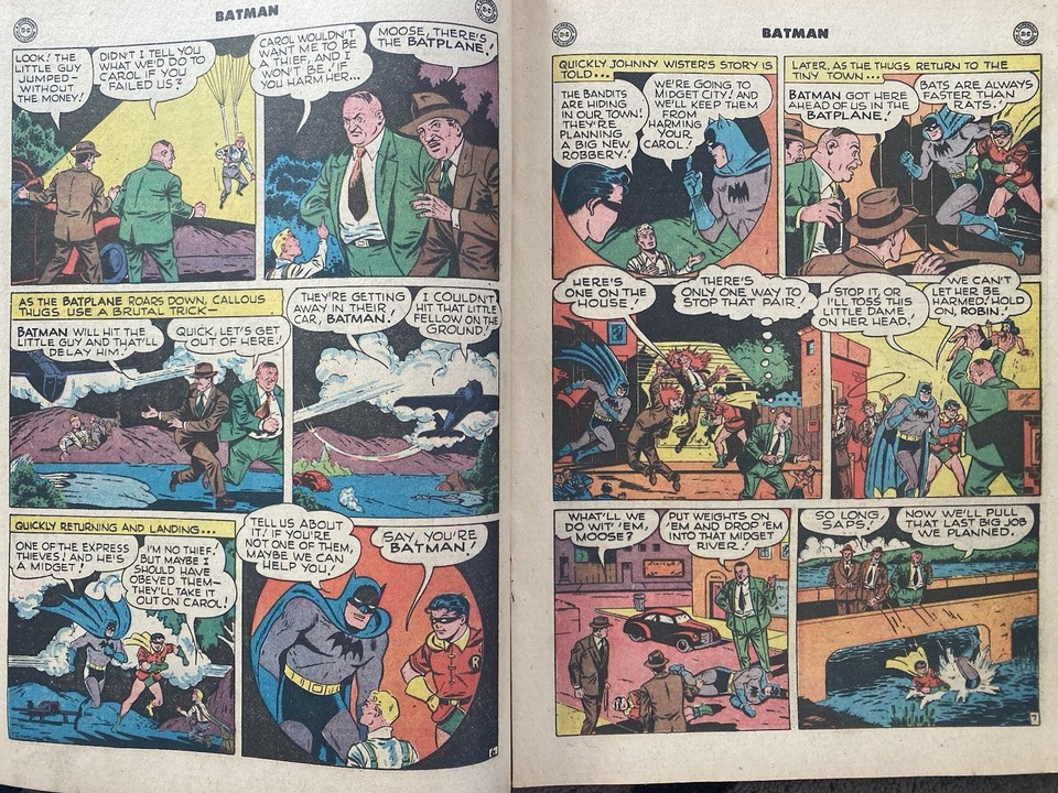 BATMAN #41 (June-July 1947) Golden Age DC Comics - “Interplanetary ...