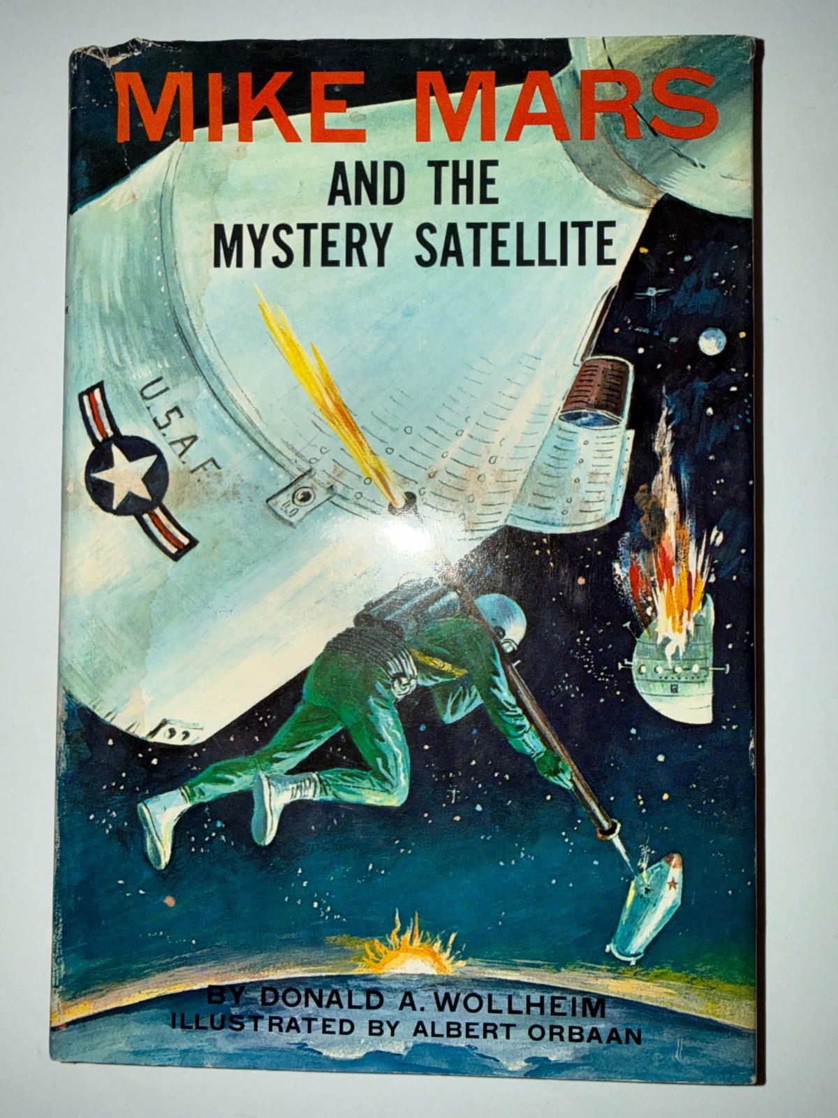 Mike Mars and the Mystery Satellite 1st Edition HCDJ | eBay