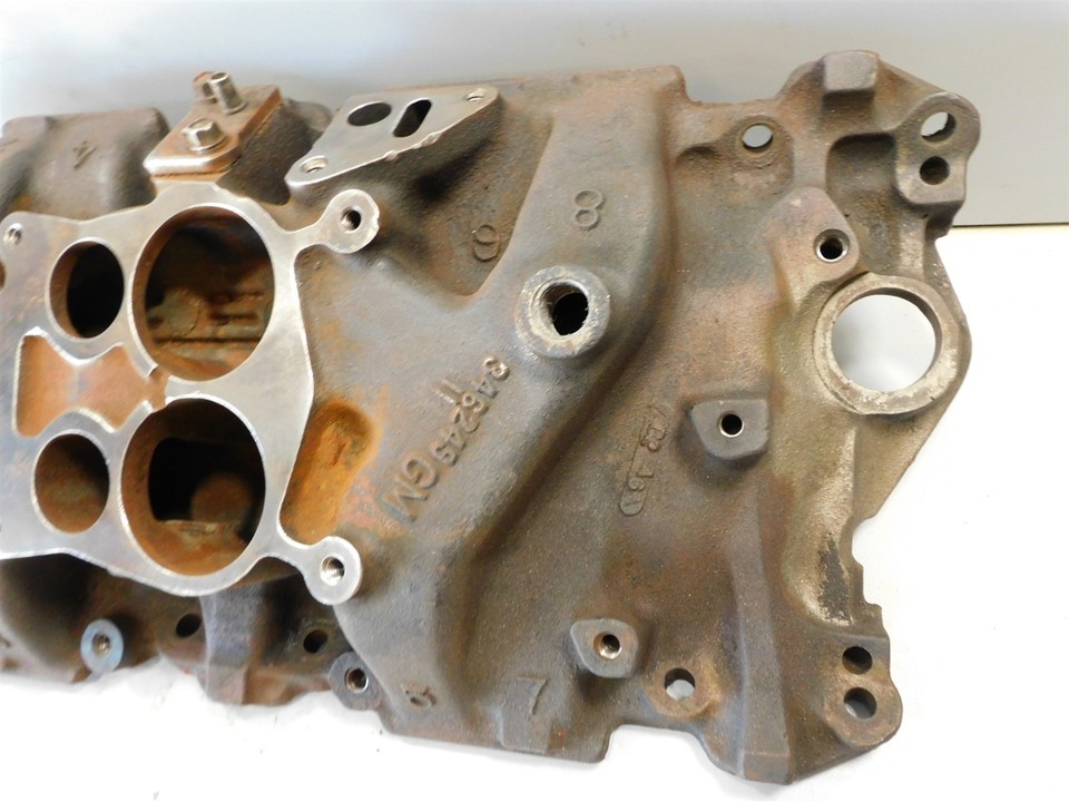 1976 - 1982 Chevrolet 305 350 4BBL Intake Manifold 346249 B 24 6 | eBay