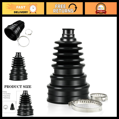 Universal CV Joint Boot Kit - Silicone Dust Boot for Axle Shaft ...