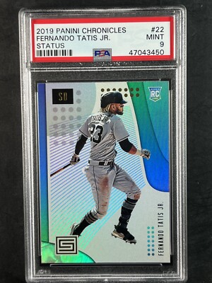 2019 Panini Chronicles Status Fernando Tatis Jr #22 PSA 9 💎🔥MINT Rookie ...