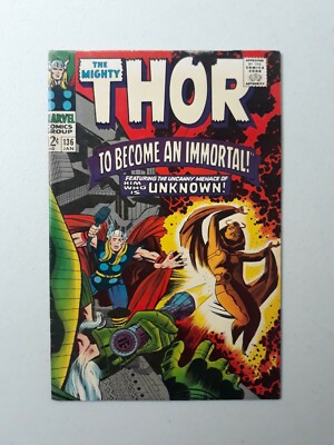 Thor 136 Marvel Comics MCU 1967 | eBay