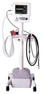 Medrad Veris 8600 MRI Vital Signs Monitor SpO2 NIBP ECG Co2 IBP w ...