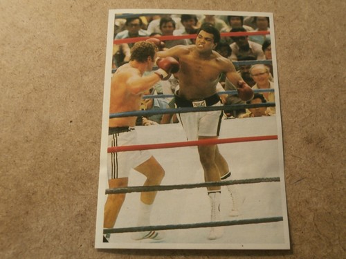 MUHAMMAD ALI / CASSIUS CLAY - RARE COLLECTOR VINTAGE 80s TRADING CARD ...