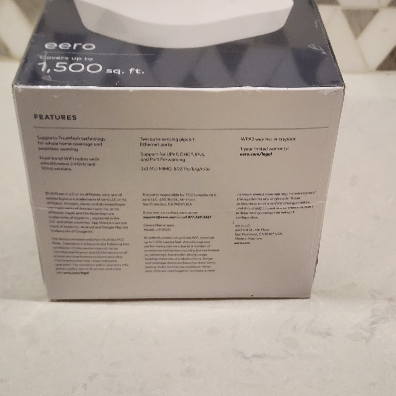 eero Dual-band 350 Mbps Wireless Router (J010001) for sale online | eBay