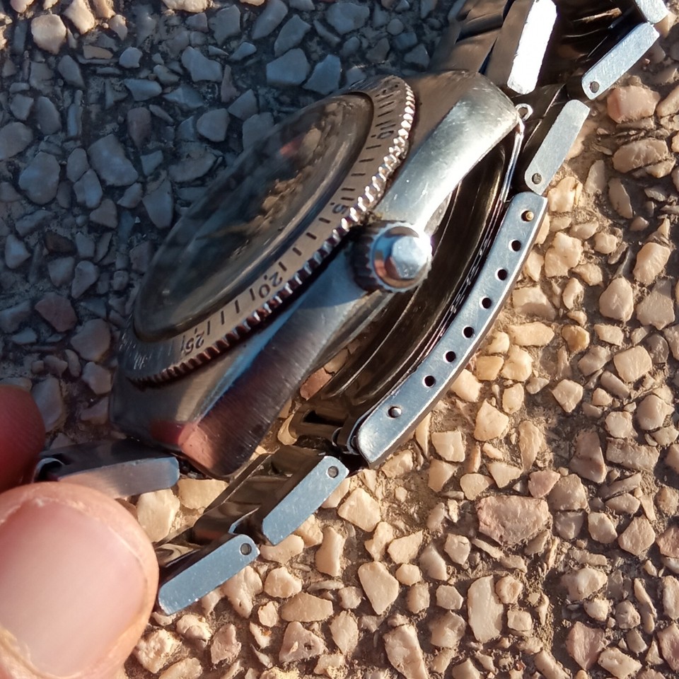 ELECTRA Skin Diver 20 ATM Automatic Stainless Steel Rare Vintage 38mm ...