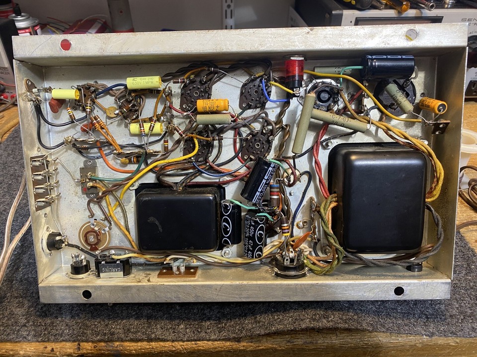 GUILD Bonnet Box Mono Tube Amp EL84 PP-Parrallel | eBay