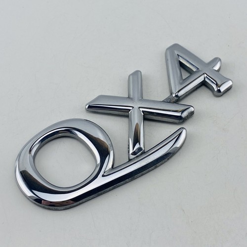 2001-2003 Infiniti QX4 Emblem Letters Badge Logo Trunk Gate Rear Chrome ...
