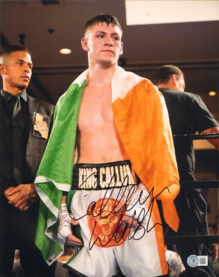 KING CALLUM WALSH SIGNED AUTO'D 11X14 PHOTO BAS COA WBC CHAMP WILD CARD ...