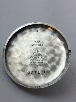 Original Vintage Omega Ref 2271-6 Caseback | eBay