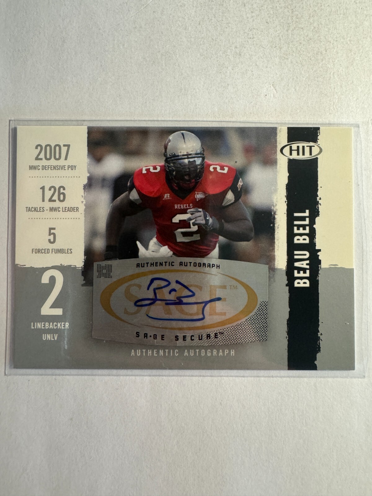 K193,855 - 2008 SAGE HIT Autographs Silver #A69 Beau Bell Auto | eBay
