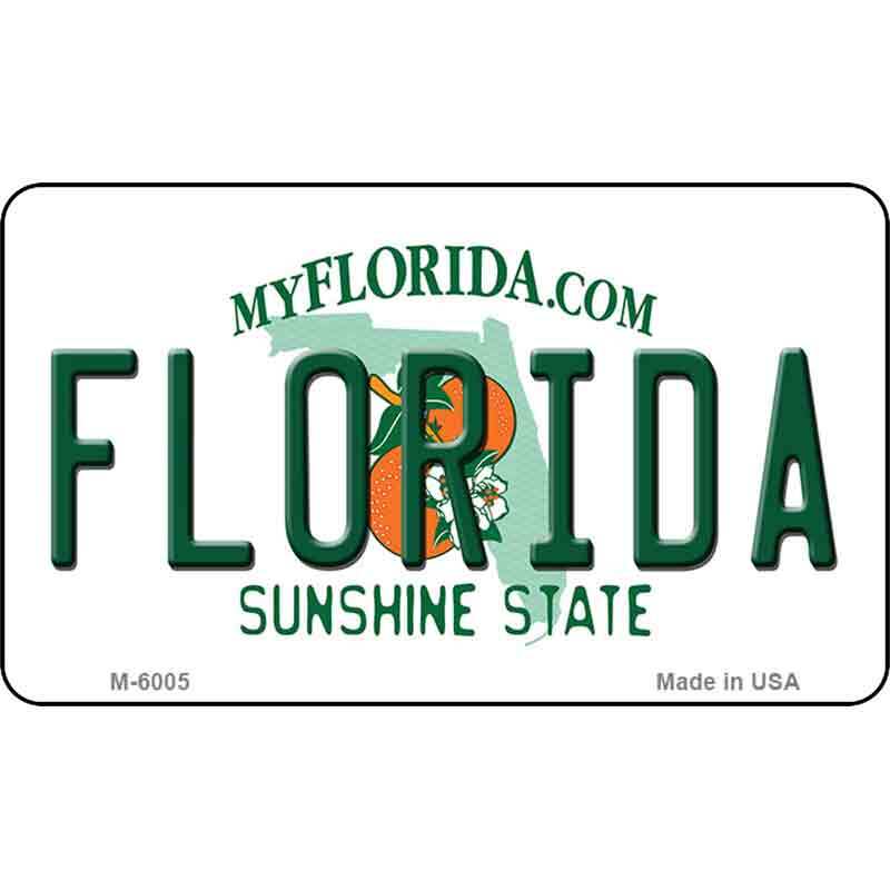 Florida State License Plate Tag Magnet M-6005 | eBay