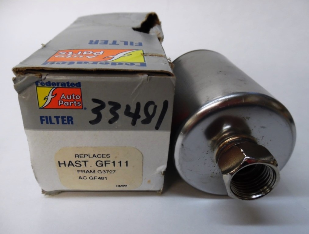 PARTS-MASTER 33727 - Cross reference fuel filters