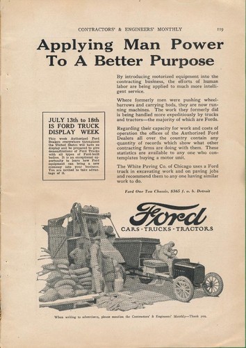 Magazine Ad - 1925 - Ford Trucks | eBay