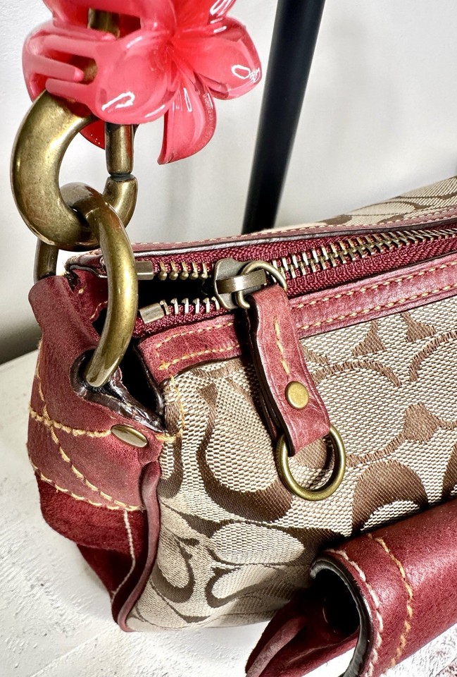 Coach Special Edition 2004 SoHo Legacy Signature Shouldr Bag 7063 ...