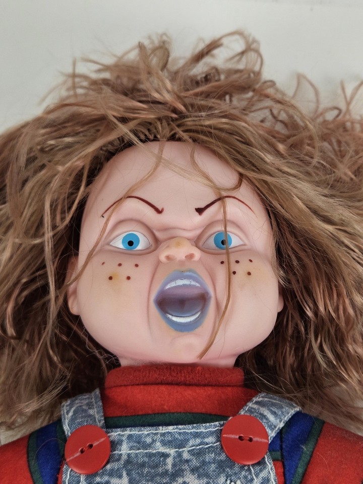 Vintage 1991 CHILD'S PLAY Horror Movie Promo Advertising CHUCKY Plush ...