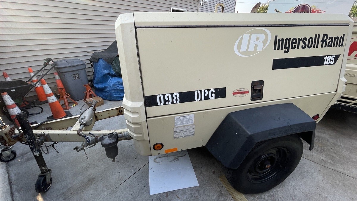 Ingersoll Rand Air Compressor 185