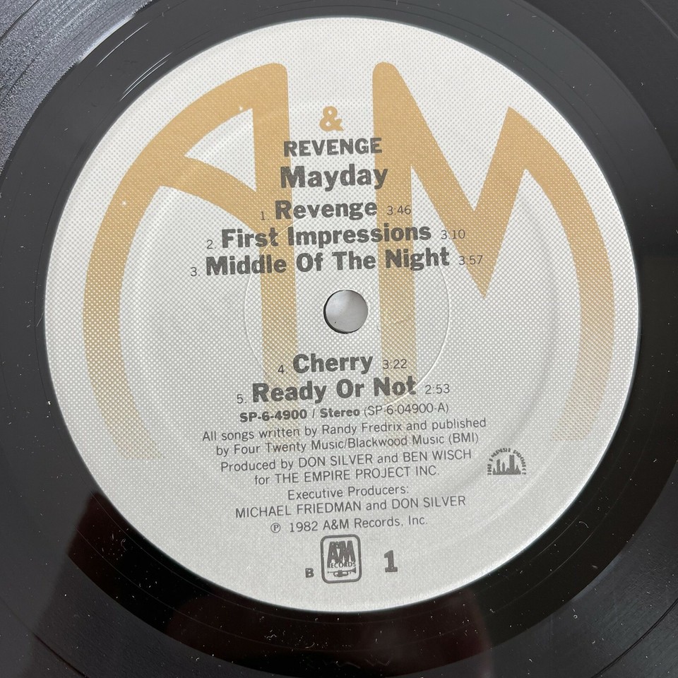 Mayday ‎– Revenge Vinyl, LP 1982 A&M Records ‎– SP-6-4900 | eBay