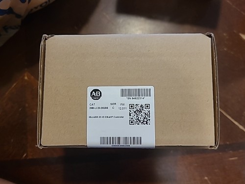 New Sealed AB 2080-LC20-20QBB Micro820 20 I/O EtherNet/IP Controller FW ...