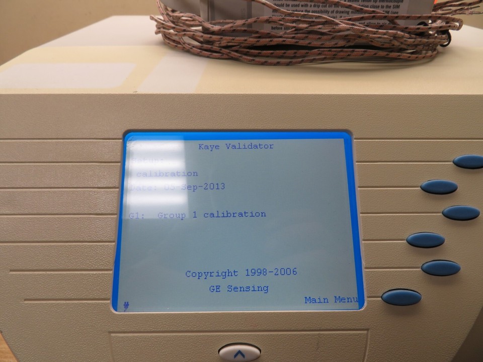 GE Kaye Instruments Validator - X2000 - w/ 1 SIM and thermocouples PX16 ...