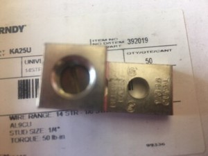 Burndy KA25U Mechanical Connector | eBay