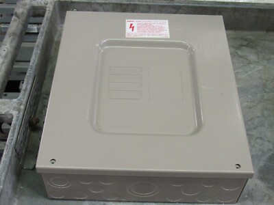 CUTLER HAMMER BREAKER LOADCENTER ENCLOSURE CH8 100 A AMP 120/220V 1PH 8 ...