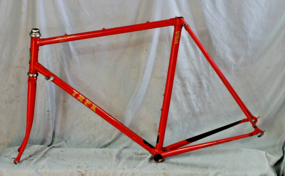 1983 Trek 460 Touring Road Bike Frame Set 57cm Medium Chromoly Fast USA ...