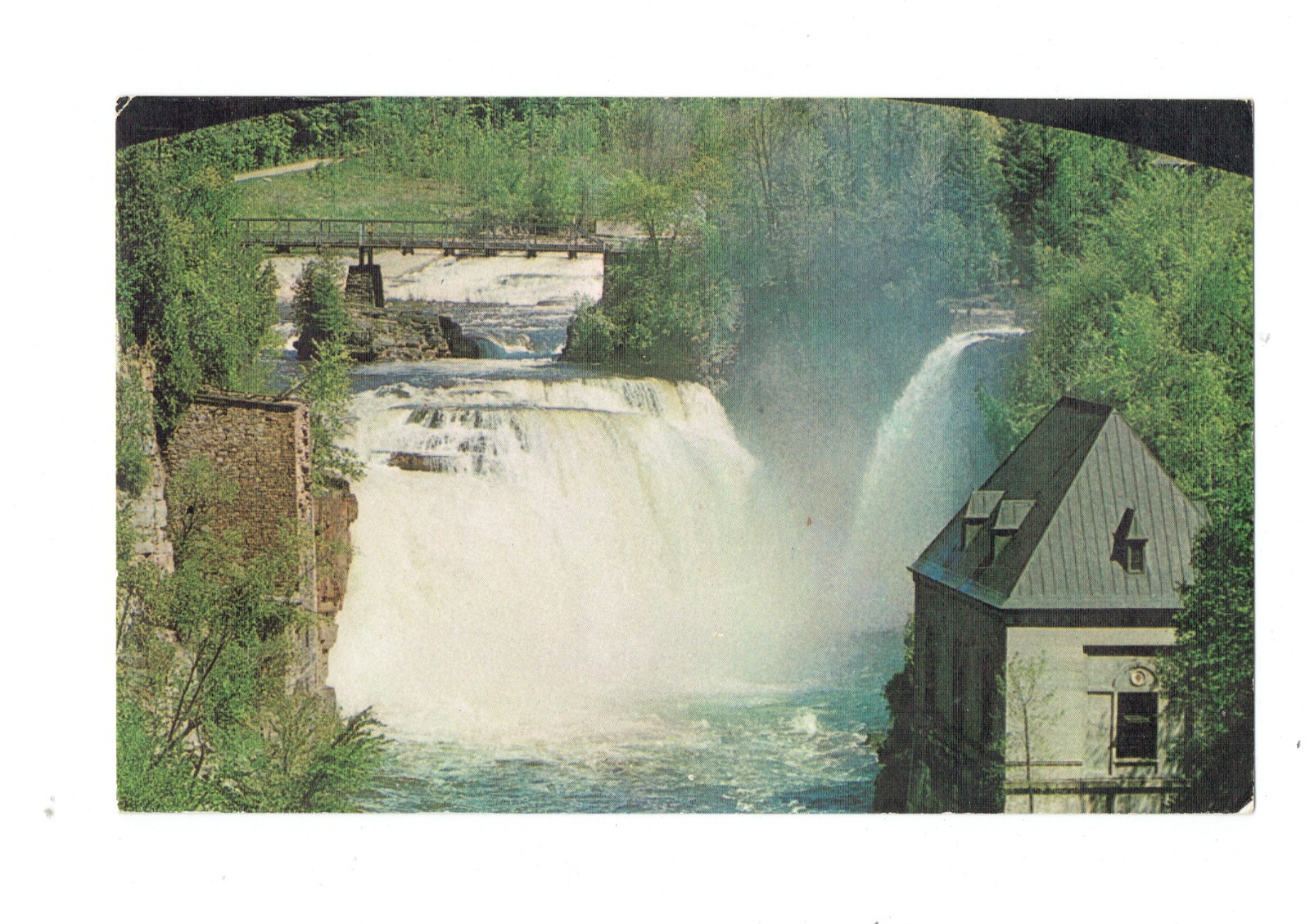 Postcards Vintage (1) Ausable, NY Ausable Chasms C-18688 P 1977 (#895 ...