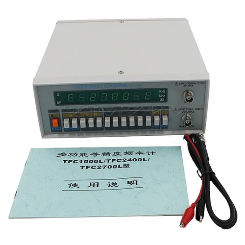 High Precision Frequency Meter TFC-2700L 8 LED Display Instrument 10HZ ...