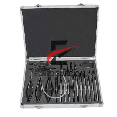 Ophthalmic Cataract Eye Instruments SET Kit Micro Instruments 21Pcs | eBay