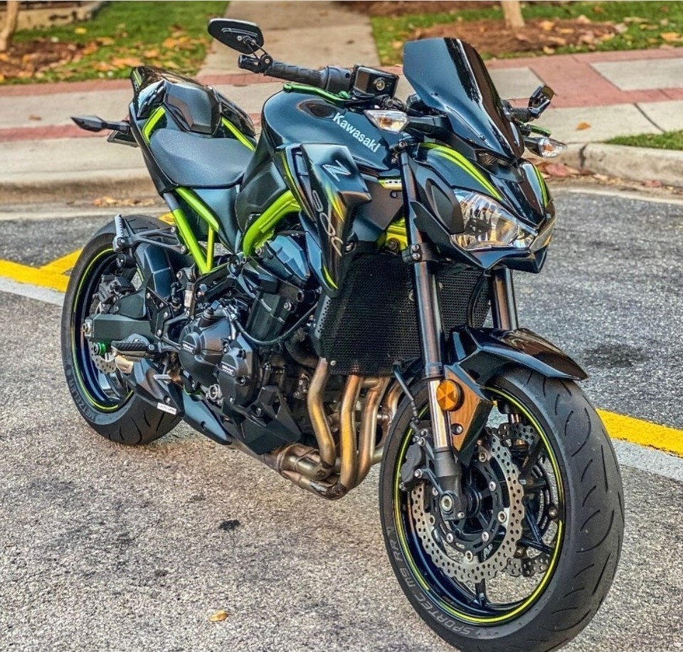 2017-2023 Kawasaki Z900 Slip-On Muffler Exhaust dB Killer CS Racing ...