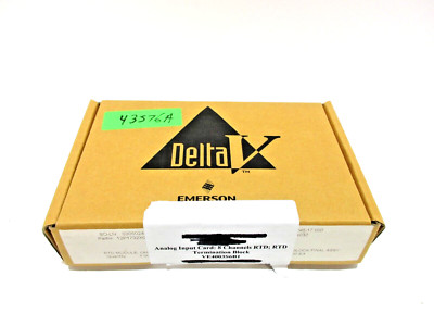 Emerson DeltaV VE4003S6B1 Analog Input Card RTD, ohms. KJ3002X1-BF1 ...