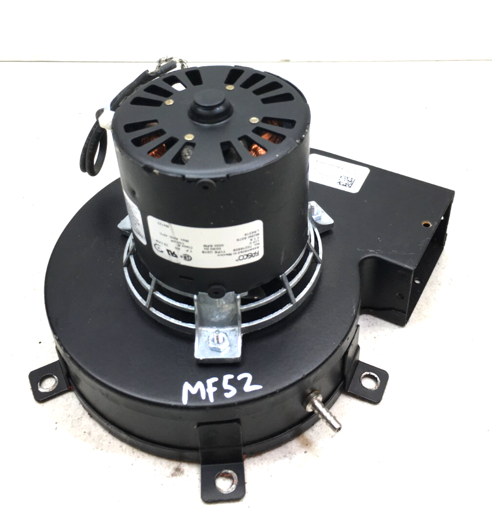 Fasco 70216808 Furnace Inducer Motor Model A079 115V 3000RPM 1/50HP ...