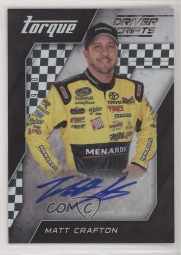 2016 Panini Torque Driver Scripts Checkerboard /10 Matt Crafton #DS-MC ...