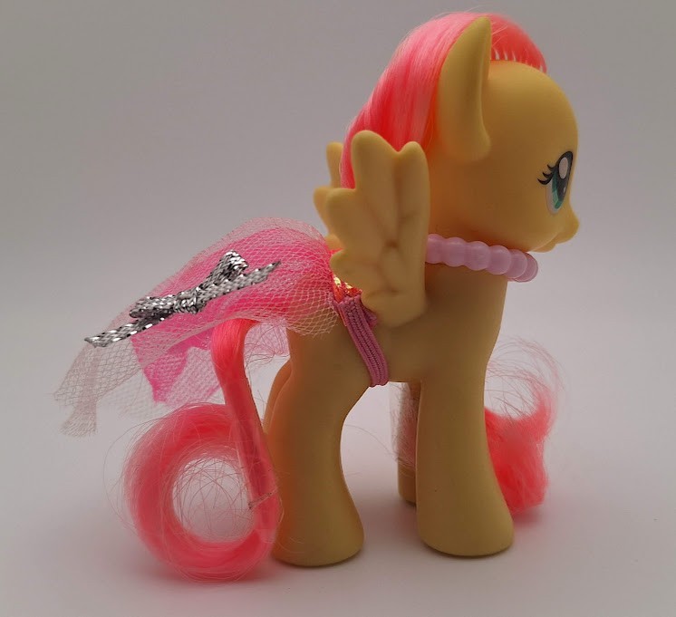 NWOB My Little Pony Bridle Friends Fluttershy Brushable Pony Figure MLP ...