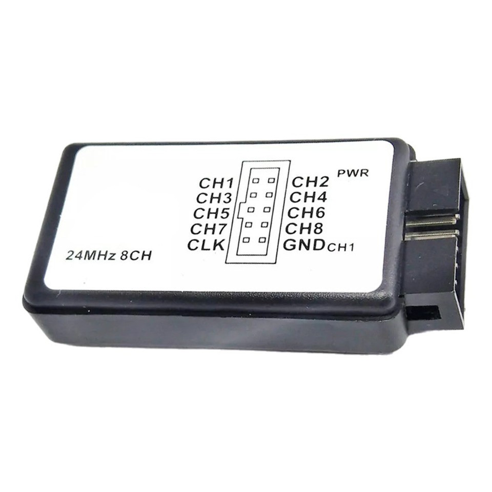 24MHz USB Logic Analyzer with 8 Channels for Microcontroller Debugging ...