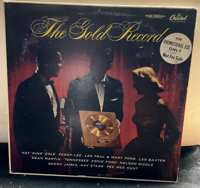 A74 The Gold Record, 1958 Capitol Records T-830, Easy Listening, Jazz ...