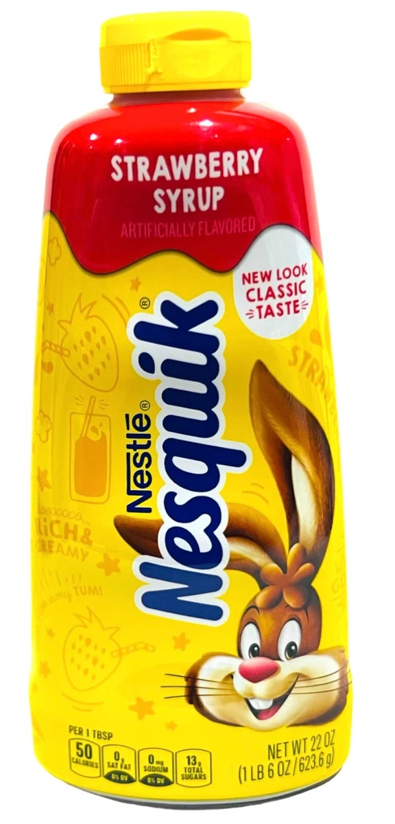 Nesquik Strawberry Milk Bottle