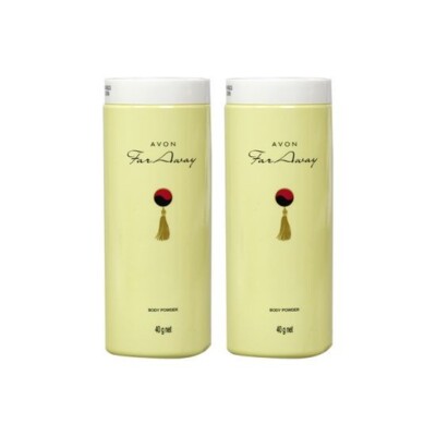 AVON FAR AWAY PERFUMED BODY POWDER TALC X 2 | eBay Australia