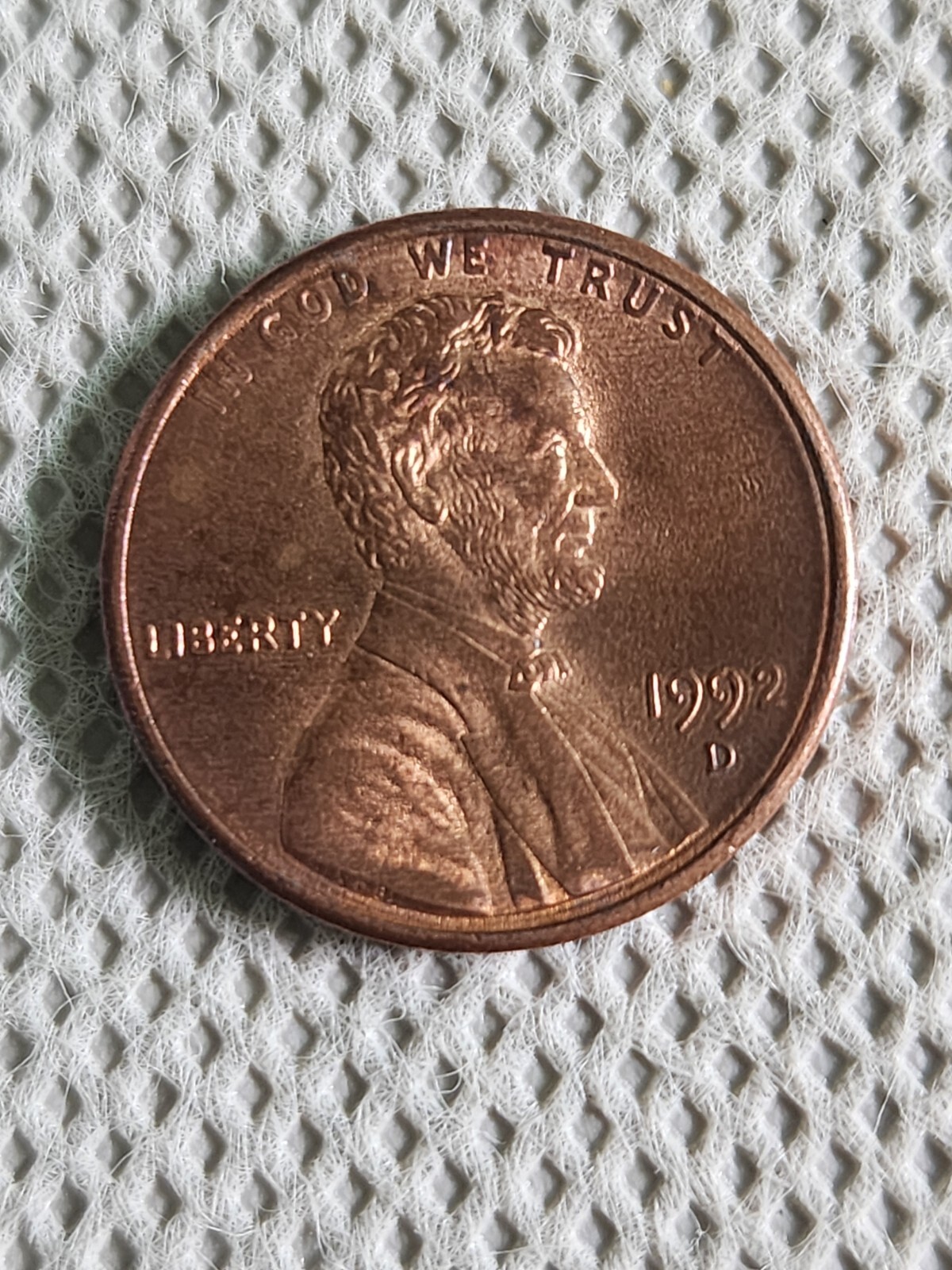 PRICE REDUCED!! 1992 D Lincoln Penny Close Am DD Obverse Error RARE | eBay