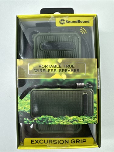 SoundBound - Excursion Grip Portable Wireless Speaker - Hunter Green ...