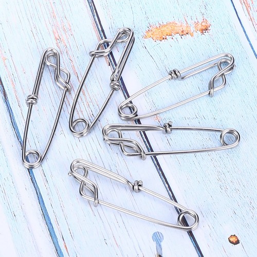 15pcs Stainless Steel Tuna Clips Strong Longline Snap Fishing Tackle | eBay