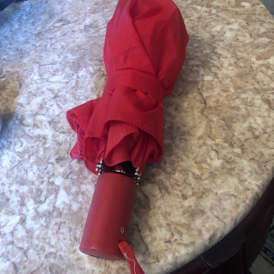 Rainalertz 38" Umberella Red sensor Rain Cover Ecelent Conditions | eBay