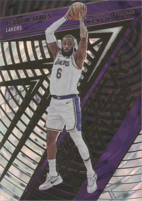 2022-23 Panini Revolution - Shockwave LeBron James #8 Fractal for sale ...